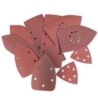 China 40 Grit AlO Wet Dry Abrasive Sanding Disc Sheets Set With 8 Hole for sale