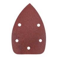 China 2000 Grit Random Orbital Sanding Discs Triangle 5 Hole For Grinding Polishing for sale