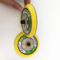 China Polishing 125mm 6 Inch Velcro Backing Pad Hook Loop For Pneumatic Orbital Sander Custom for sale