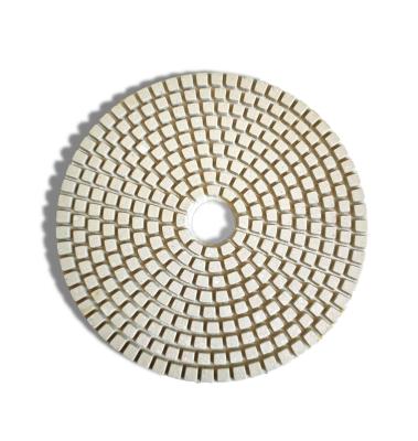 China 4Inch 100mm Wet Dry Floor Diamond Sanding Pad For Concrete Granite Ceramic for sale