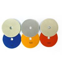 China 6 4 Inch Diamond Polishing Pad For Wet Granite Stone Marble Concrete for sale