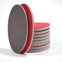 China Round Abrasive Orbital Sanding Sponge Sponge Disc Pad For Sander Hoop & Look Backing for sale