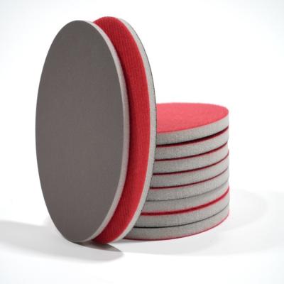 China Round Abrasive Orbital Sanding Sponge Sponge Disc Pad For Sander Hoop & Look Backing for sale