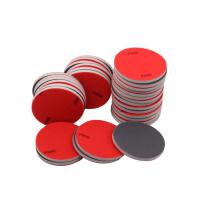 China Round Abrasive Orbital Sanding Sponge Sponge Disc Pad For Sander Hoop & Look Backing for sale
