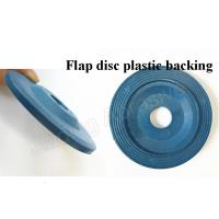 China 150mm Blue Plastic Fiberglass Backing Pads For Grinding Polishing Flap Disc for sale