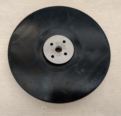 China M14 Rubber Plastic Backing Angle Grinder Pads 150mm 180mm For Angle Grinder for sale