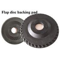 China Black Plastic Fiberglass Backing Pads High Hardness Waterproof For Sanding Flap Disc 150mm for sale