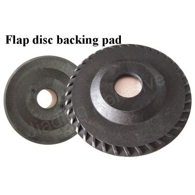 China Black Plastic Fiberglass Backing Pads High Hardness Waterproof For Sanding Flap Disc 150mm for sale