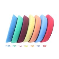 China Abrasive Foam Sponge Sanding Pad Car Beauty Polishing And Waxing 150mm 125mm for sale