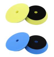 China Abrasive Foam Sponge Sanding Pad Car Beauty Polishing And Waxing 150mm 125mm for sale