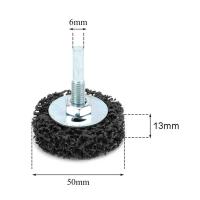 China 1inch 2inch 3inch black poly strip disc with 1/4
