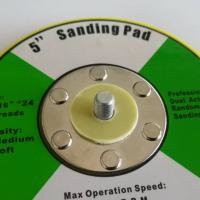 China 5inch PSA Sanding Pad working with 5inch Sand Paper with 5/16 *24 inch threads for sale