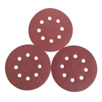 China 8Hole 125mm Orbital Sanding Discs Sandpaper pads Wet And Dry OEM for sale