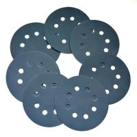 China 125mm 225mm Abrasive Sanding Disc 5inch 8 Hole Sandpaper Pad 1000 Grit for drywall for sale