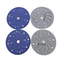 China 6 Inch 150mm Ceramic Alumina Abrasive Disc Hook and Loop Round Sandpaper Disc for sale