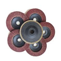 China Plastic Backed Flap Disc, Lightweight Durable Base for Reduced Vibration and Noise for sale
