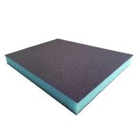 China 120*100*12mm Blue Double-Sided Sponge Sanding Block with High-Efficiency Sanding Performance for sale