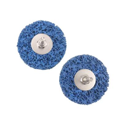 China High Quality Black Blue Strip-It Wheel with 6mm or 6.35mm Shank for Removing Paint and Cleaning Weld Seams for sale