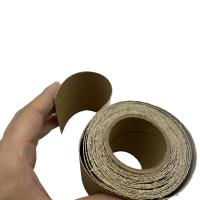 China Abrasive Roll Yellow Abrasive Sandpaper Coated Ceramic Abrasive Sandpaper Roll for Polishing for sale