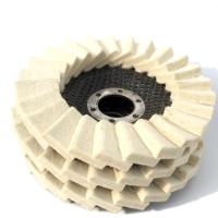 China Wool  Flap Polishing Disc 4-1/2
