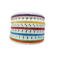 China 4 Inch Diamond Polishing Pads with 5/8