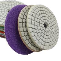 China 4 Inch Diamond Polishing Pads with 5/8