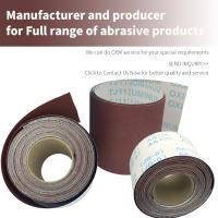 China TJ113 JB-5 5cm * 50m Aluminum Oxide Abrasive Cloth Roll for Belts and Hand Using for sale