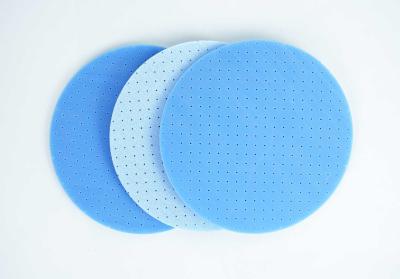 China Soft Blue Sponge Sanding Block, Wet Dry Dual Use Abrasive Sponge Sandpaper for Wood Metal Polishing for sale