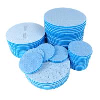 China Soft Blue Sponge Sanding Block, Wet Dry Dual Use Abrasive Sponge Sandpaper for Wood Metal Polishing for sale
