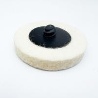 China 2 Inch Compressed Wool Fabric Quick Change Disc Roll Lock Surface Conditioning Buffing Pads for Polishing and Buffing Projects for sale