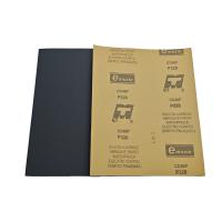 China Wet Dry 230*280mm Black Silicon Carbide Sandpaper sheet for Hand Sanding for sale