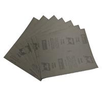 China Wet Dry 230*280mm Black Silicon Carbide Sandpaper sheet for Hand Sanding for sale