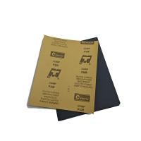 China Wet Dry 230*280mm Black Silicon Carbide Sandpaper sheet for Hand Sanding for sale