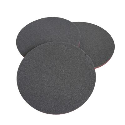 China Hook and Loop Round Sponge Sanding Disc Wet Dry Flexible Sponge Sandpaper for Car Paint Wood Plastic Metal Polishing for sale