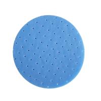 China High Density Blue Round Sponge Abrasive Disc Anti Clog Sponge Sand Pad for Car Refinishing Handicraft Fine Sanding for sale