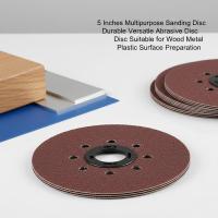 China 5 Inches Multipurpose Sanding Disc Durable Versatile Abrasive Disc Suitable for Wood Metal Plastic Surface Preparation for sale