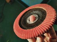 China Full Coverage Ceramic Abrasive Flap Wheel Durable Sanding Disc for Angle Grinder for sale