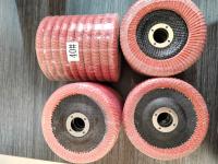 China Full Coverage Ceramic Abrasive Flap Wheel Durable Sanding Disc for Angle Grinder for sale