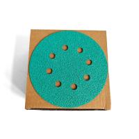 China REACH Compliant Zirconia Alumina Fiber Disc 125mm P60 Grit Close Coated for Metal Deburring Grinding for sale