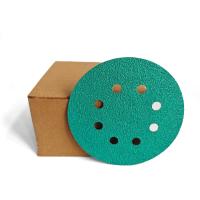 China REACH Compliant Zirconia Alumina Fiber Disc 125mm P60 Grit Close Coated for Metal Deburring Grinding for sale