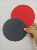 China Accurate grinding Abrasive Sponge clock similar Mirka Red 150mm Sand sponge for car for sale