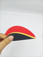 China Accurate grinding Abrasive Sponge clock similar Mirka Red 150mm Sand sponge for car for sale