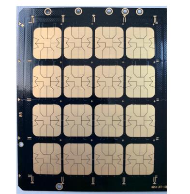 China 0.1-0.4mm Gold Plating Ultrathin Rigid PCB Board with 1mil Line Width and Immersion Gold Finish for sale