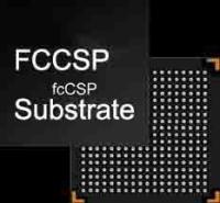 China BT FCCSP Package Substrate 3x3mm 0.3mm Thickness 25µm Line Width For Flip Chip Assembly for sale