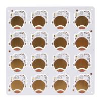 China 0.4mm Ultrathin Rigid PCB with 25μm Line Width and 100μm Hole Size for Memory Electronics for sale