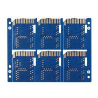 China 0.15mm Gold Finger SD Card IC Substrate PCB - 10/10μm Line Width, 0.2mm Thickness for Memory Electronics for sale