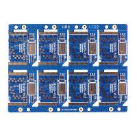 China 4L SD Card Memory Substrate - 0.18mm Thickness, 1-6 Layers, 25μm Line Width for IC Packaging for sale