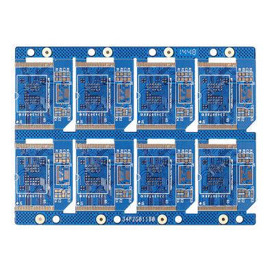 China IC Substrate PCB for MicroSD Cards with 0.2mm Thickness and 10/10μm Line/Space Capability for sale