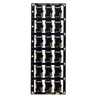 China NAND Memory Package Substrate Manufacturing - 1mil Line Width, 0.24mm Thickness, 1-6 Layer Custom IC Boards for sale