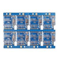 China Wire Bonding Memory Substrate with Gold Plating - 25μm Line Width, 0.18mm Thickness, 1-6 Layer Custom IC Package for sale